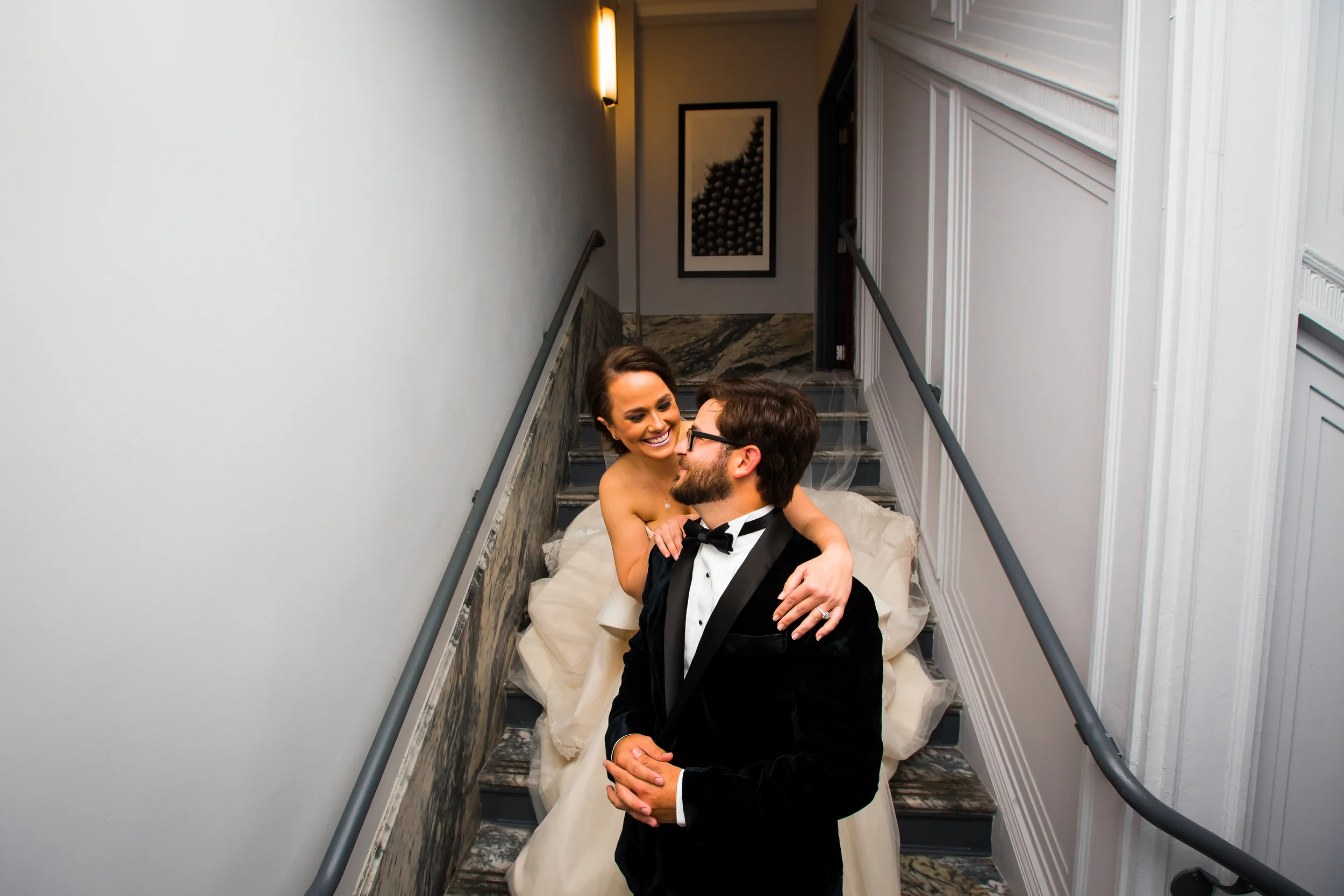 Happy Anniversary Alex and Ryan! — Isabel O'Neil Bridal Collection ...