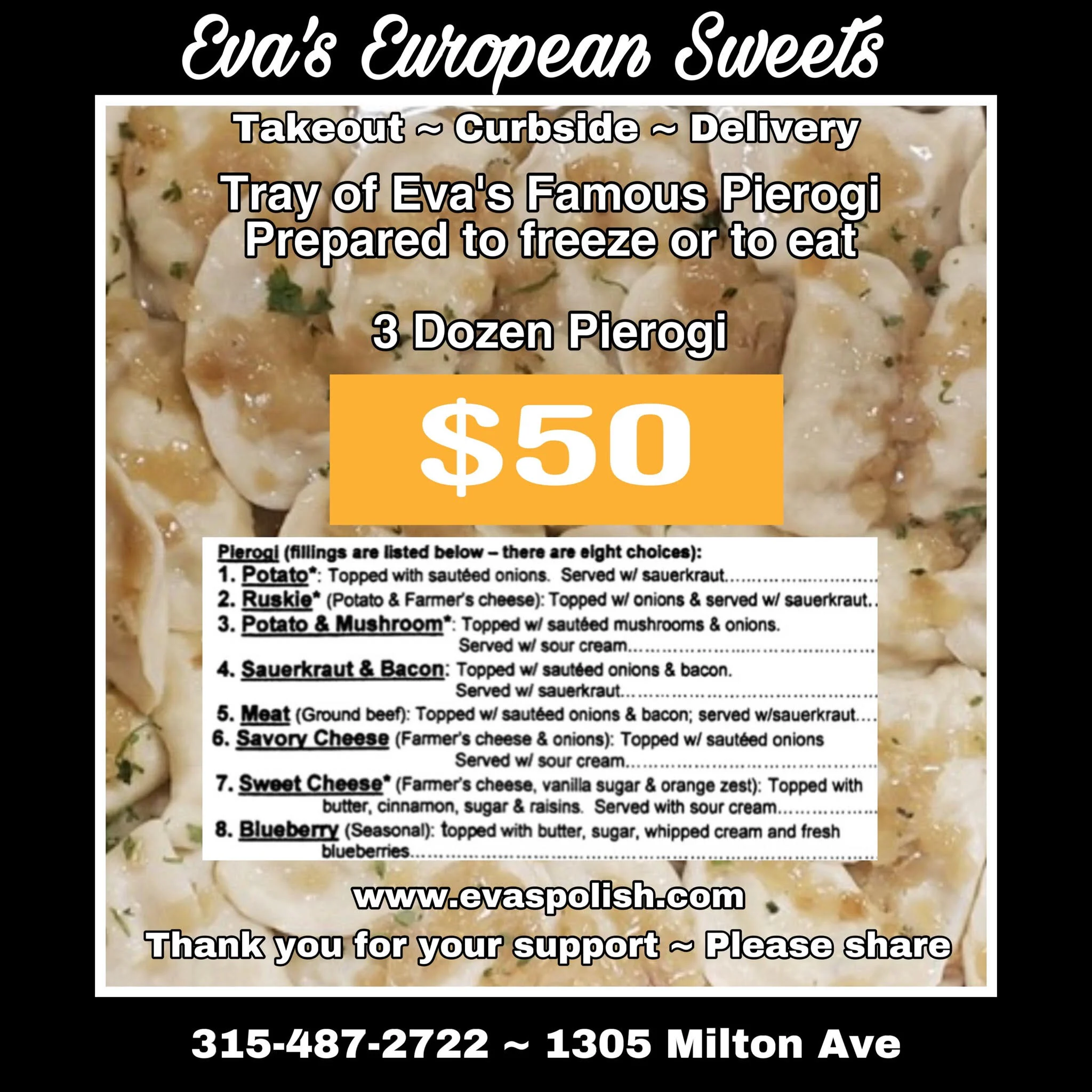 Food — Eva's European Sweets