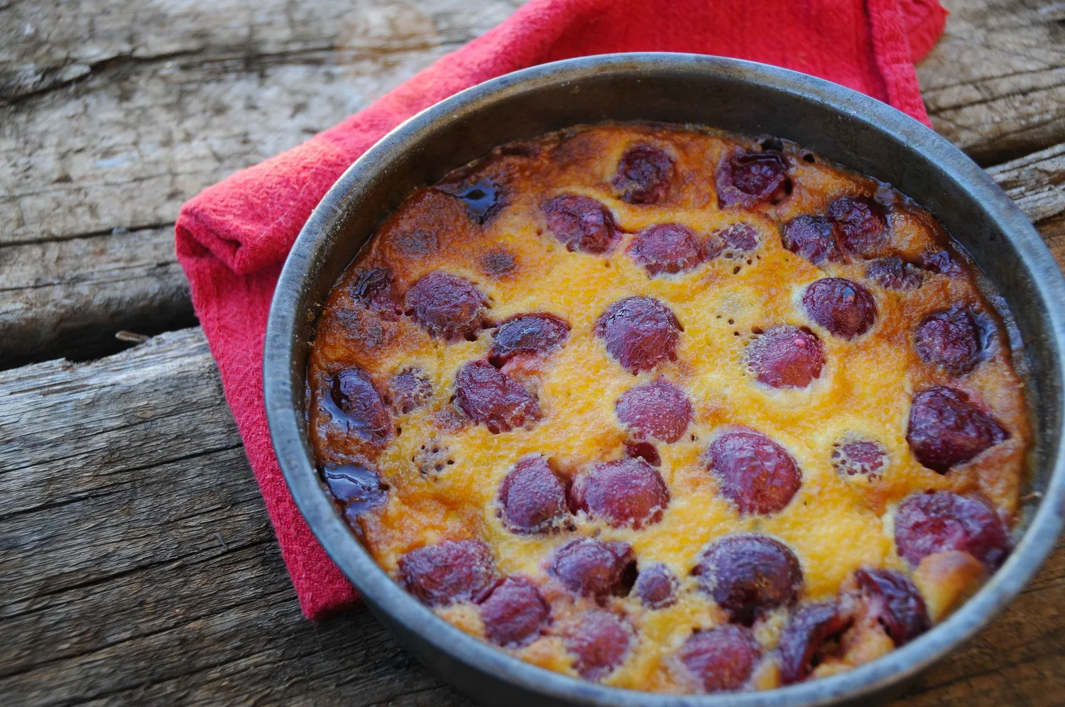 Summer Cherry Clafoutis — Olives & Lucinda