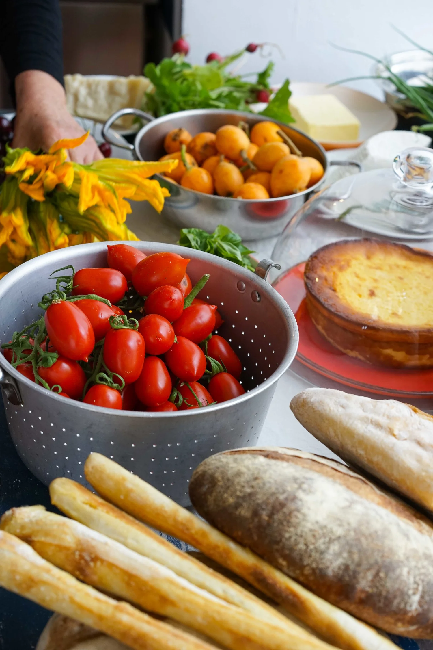 The (Long) Story of a Good Lunch - From Market, to Table — Olives & Lucinda