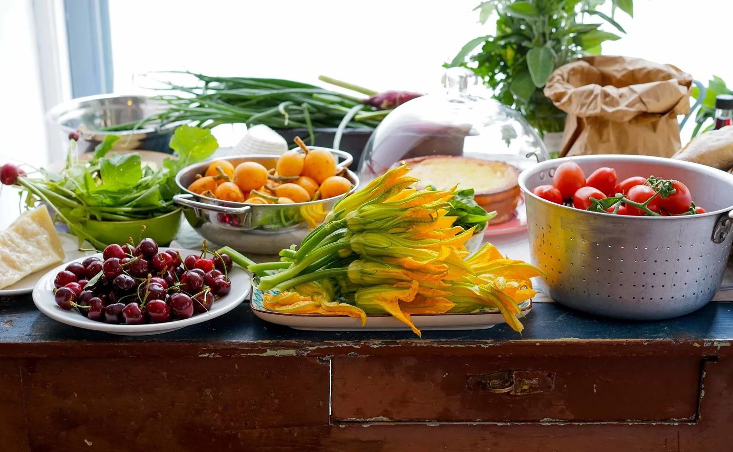 The (Long) Story of a Good Lunch - From Market, to Table — Olives & Lucinda