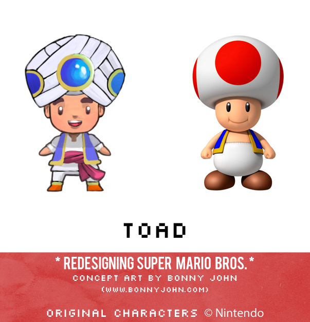 Super Mario Bros Original Concept Art