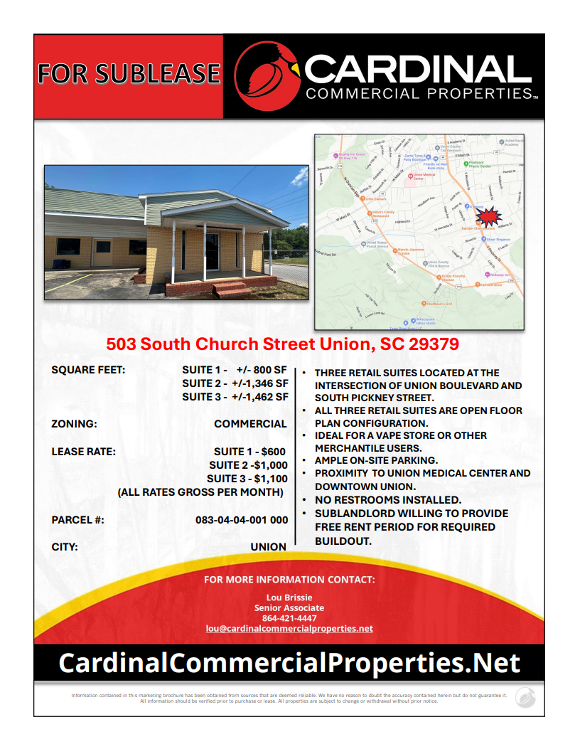 Retail Listings — Cardinal Commercial Properties