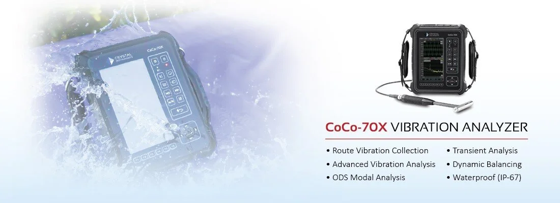 Presenting the CoCo-70X Vibration Analyzer — Crystal Instruments ...