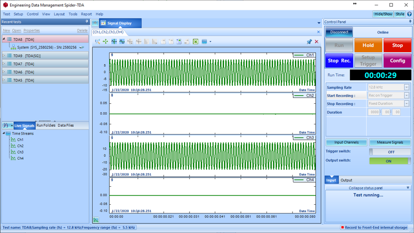 EDM Time Data Acquisition Software — Crystal Instruments - Leading Innovation in Vibration ...