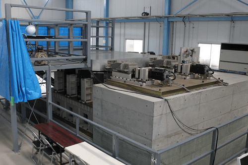 Earthquake Testing on A Three-Axis Shaker System