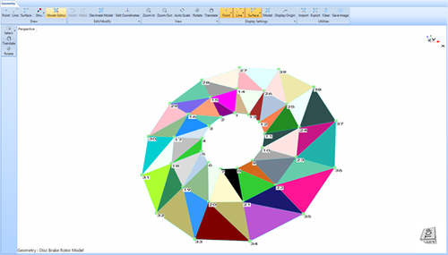 Modal Analysis of Disc Brake Rotor using EDM Modal