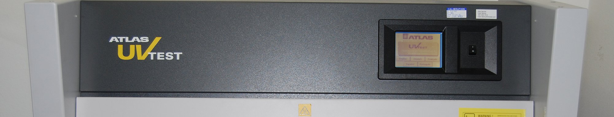 Accelerated Weathering Testing Lab