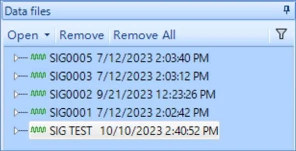 Signal Viewer Software for Vibration Tests