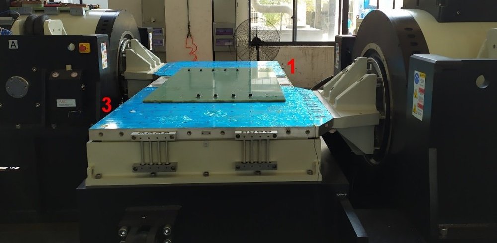 MESA Vibration Testing on Dual Shaker System