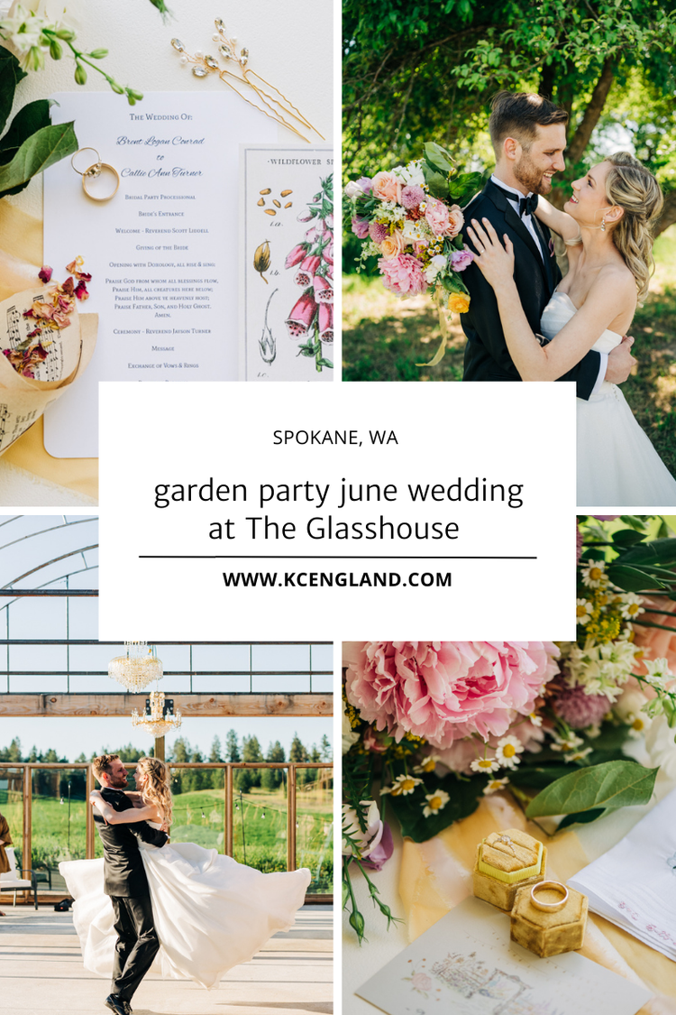 A Garden Party June Wedding at The Glasshouse on Monroe — KC England ...