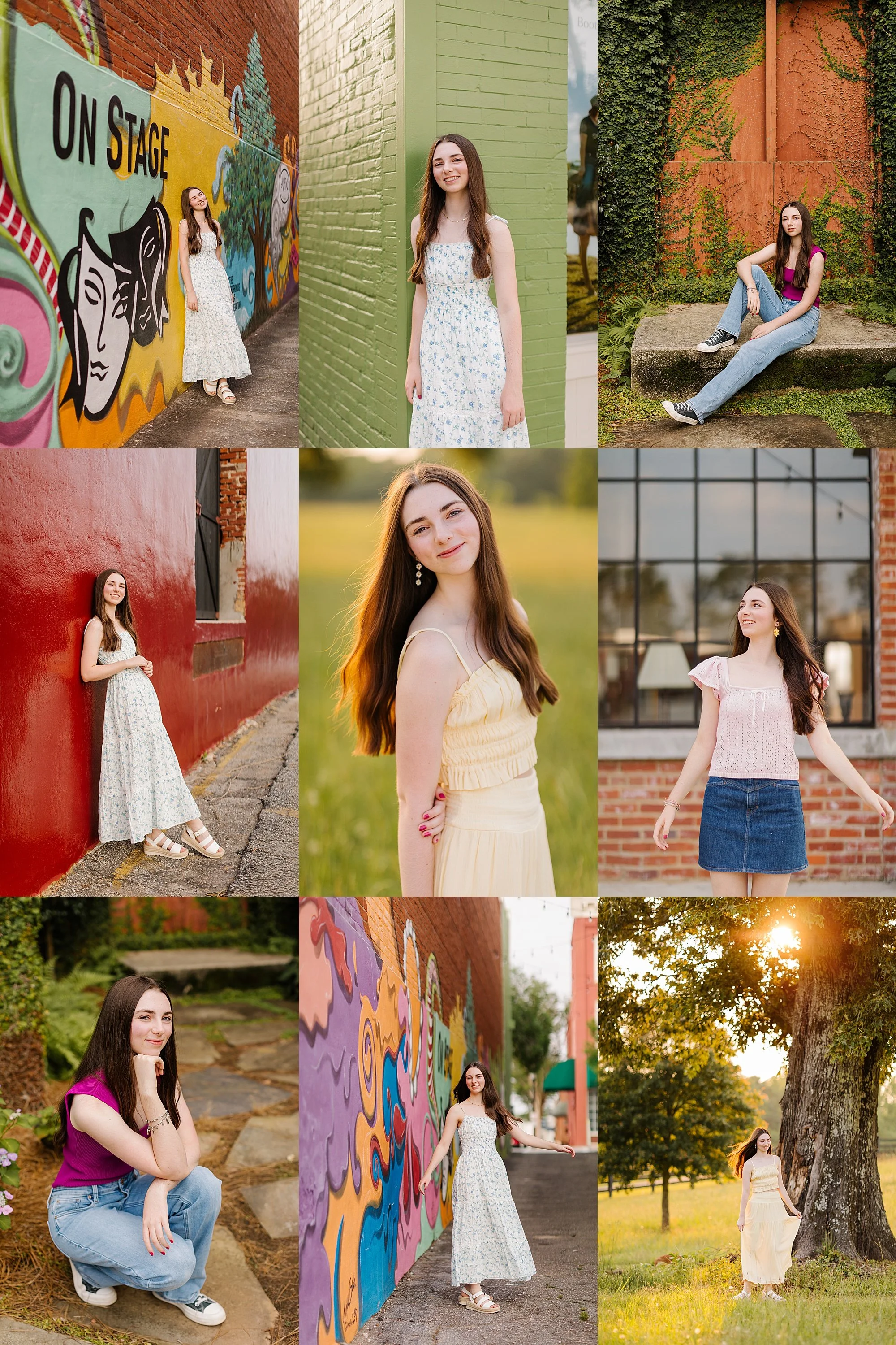 Athens + Atlanta Senior Portraits — Heather Wall Photography
