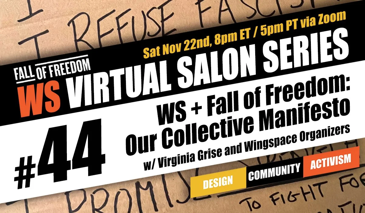 Wingspace Virtual Salon #44: Our Collective Manifesto — Wingspace Theatrical Design