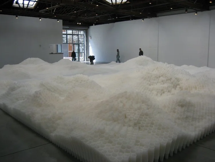 Tara Donovan. Master of texture. — We Dream Of Ice Cream