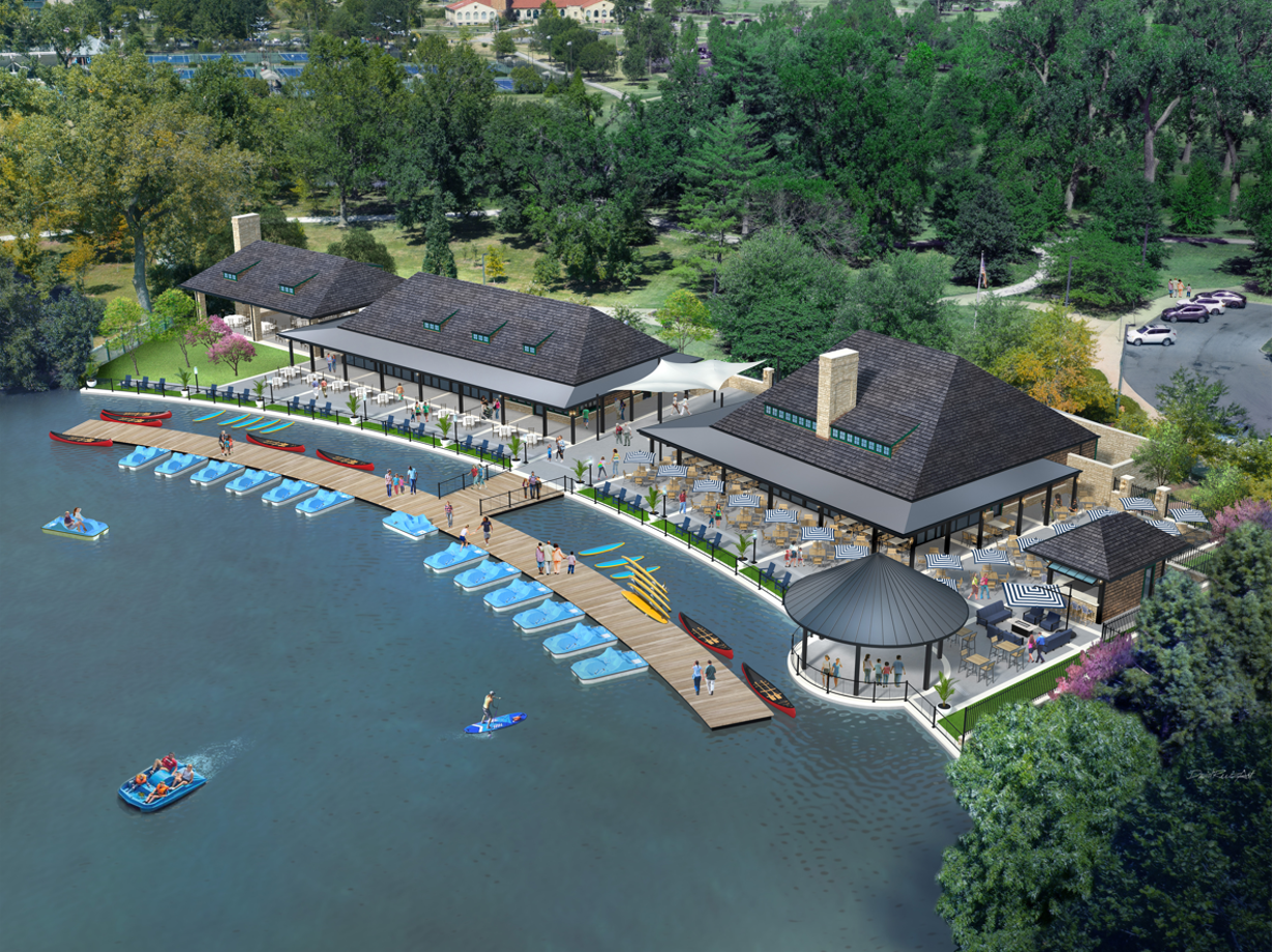 Boathouse in Forest Park Renovation Underway Following Growing ...