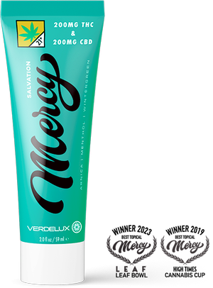 Mercy CBD-THC Topical Cream | Pain Relief Lotion