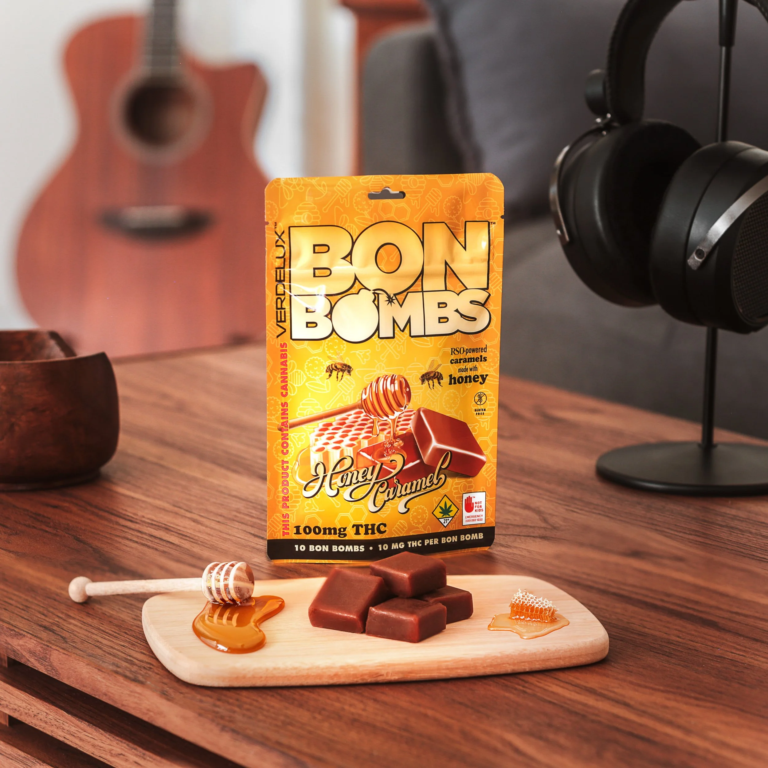 BON BOMBS Honey Caramel Edibles