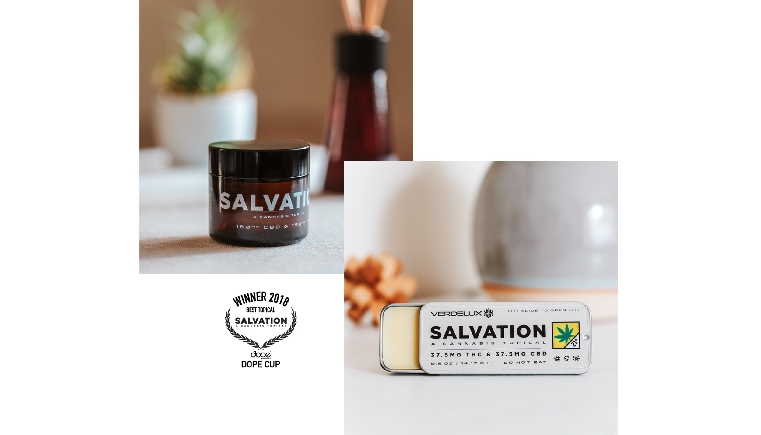 Salvation THC CBD Infused Topical Salve