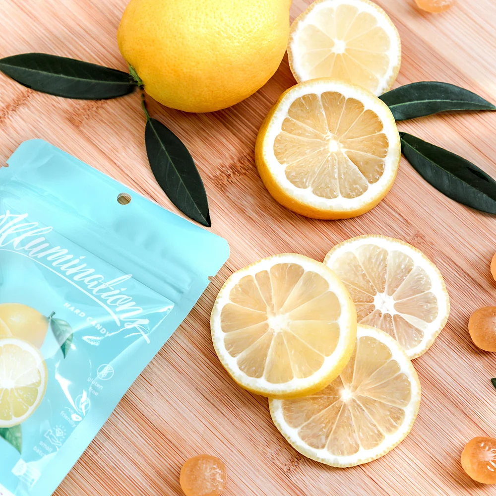 Illuminations Lemon Mint Hard Candy Edible