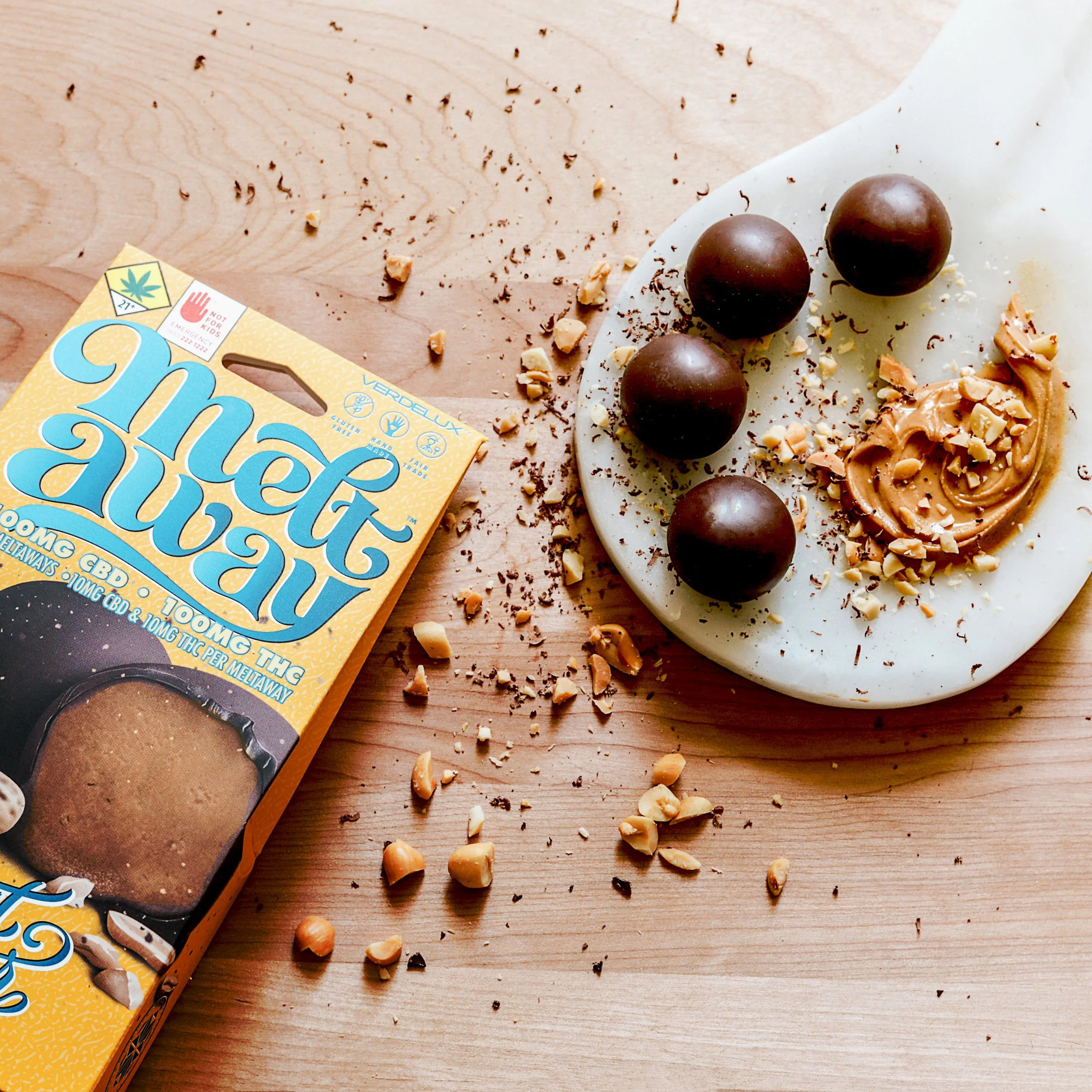 Meltaway Chocolate Covered Peanut Butter Truffles