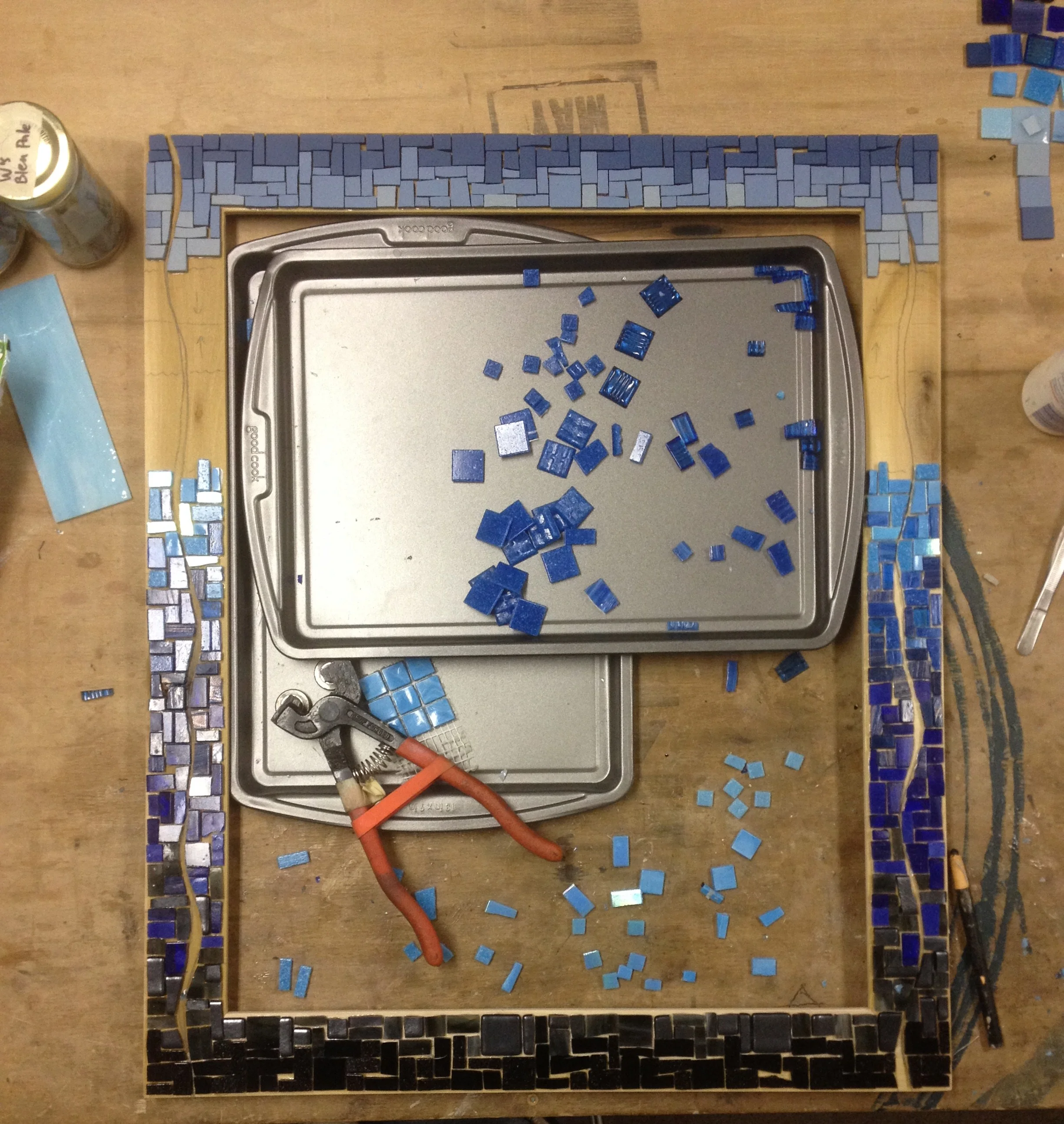Making Mosaic Mirrors — Phoenix Handcraft