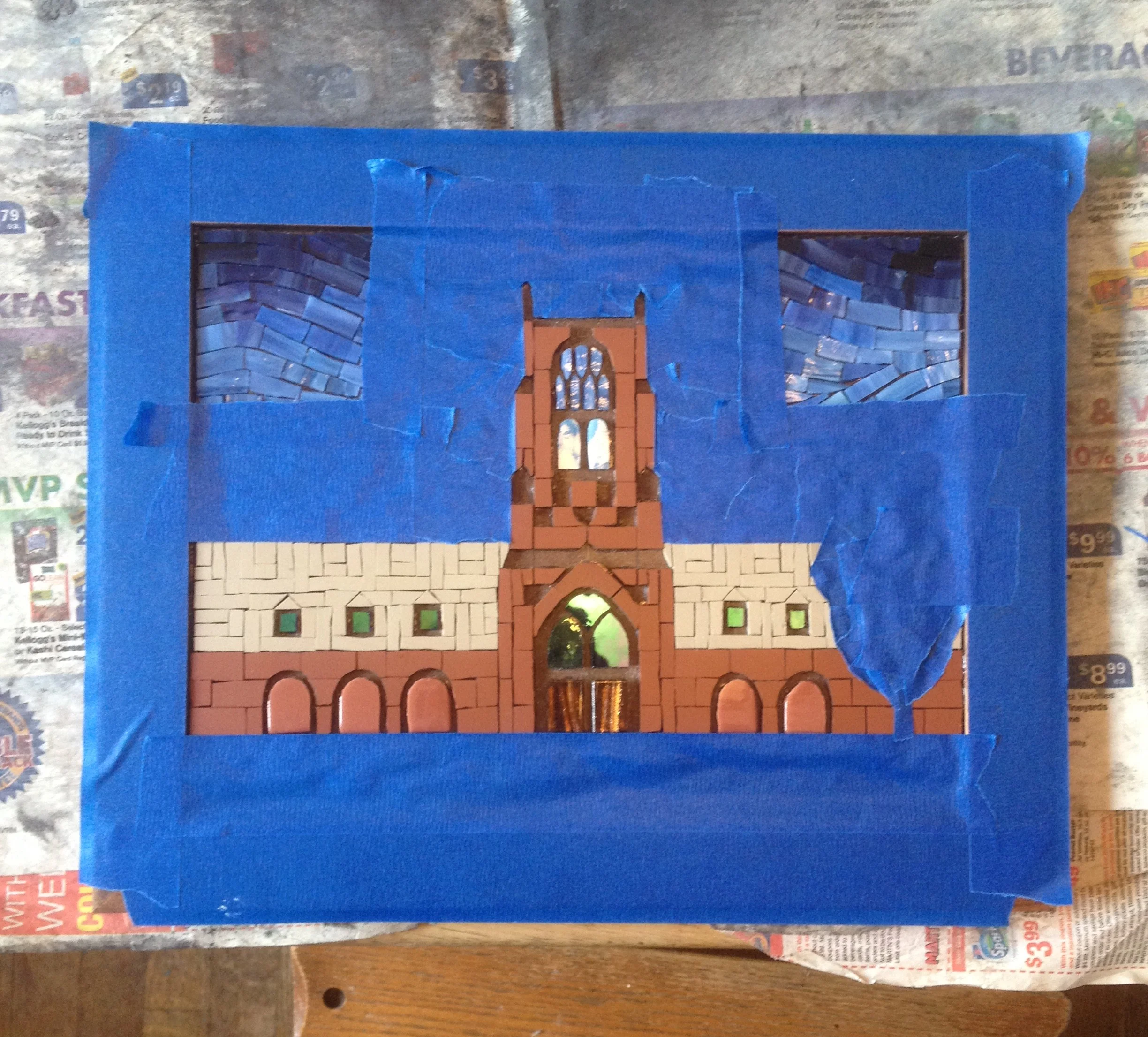 Jepson Hall Mosaic — Phoenix Handcraft