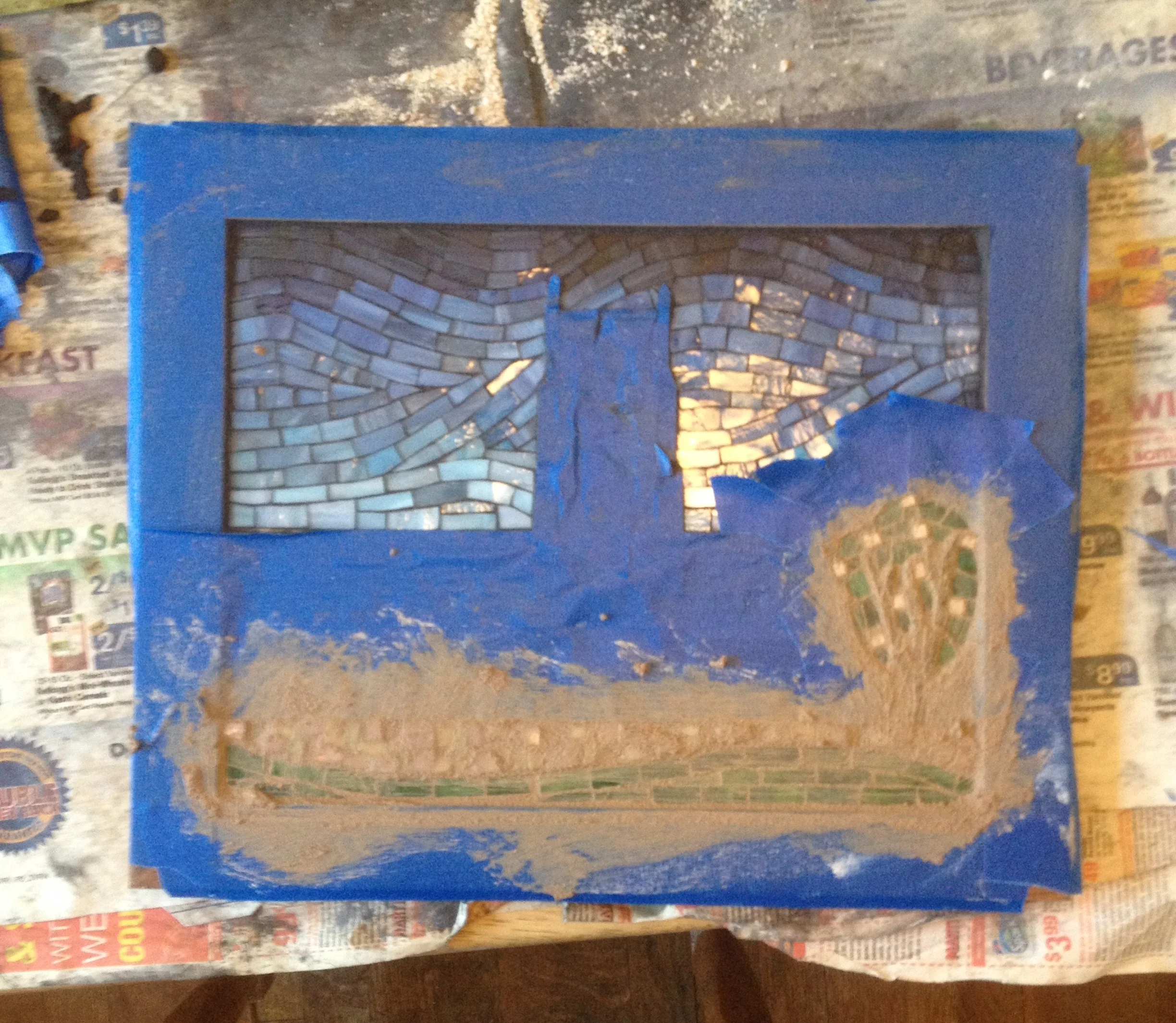 Jepson Hall Mosaic — Phoenix Handcraft