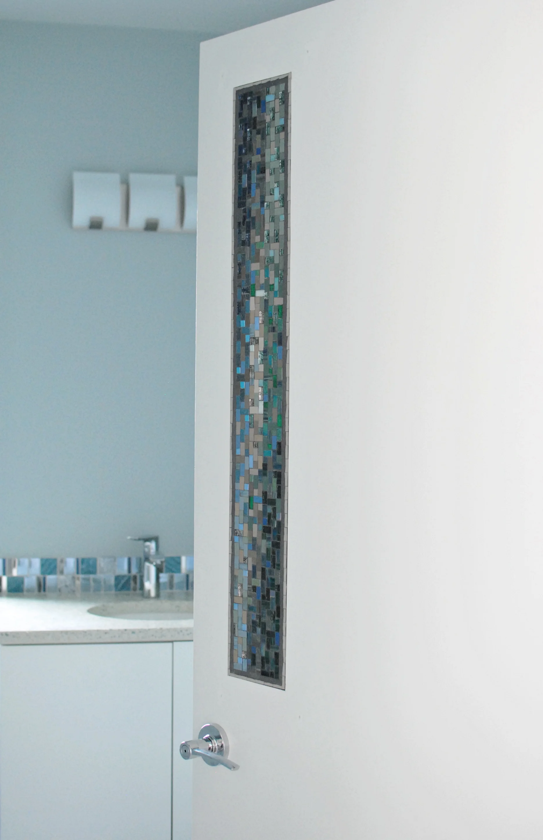 Custom Mosaic Art River Panels — Phoenix Handcraft
