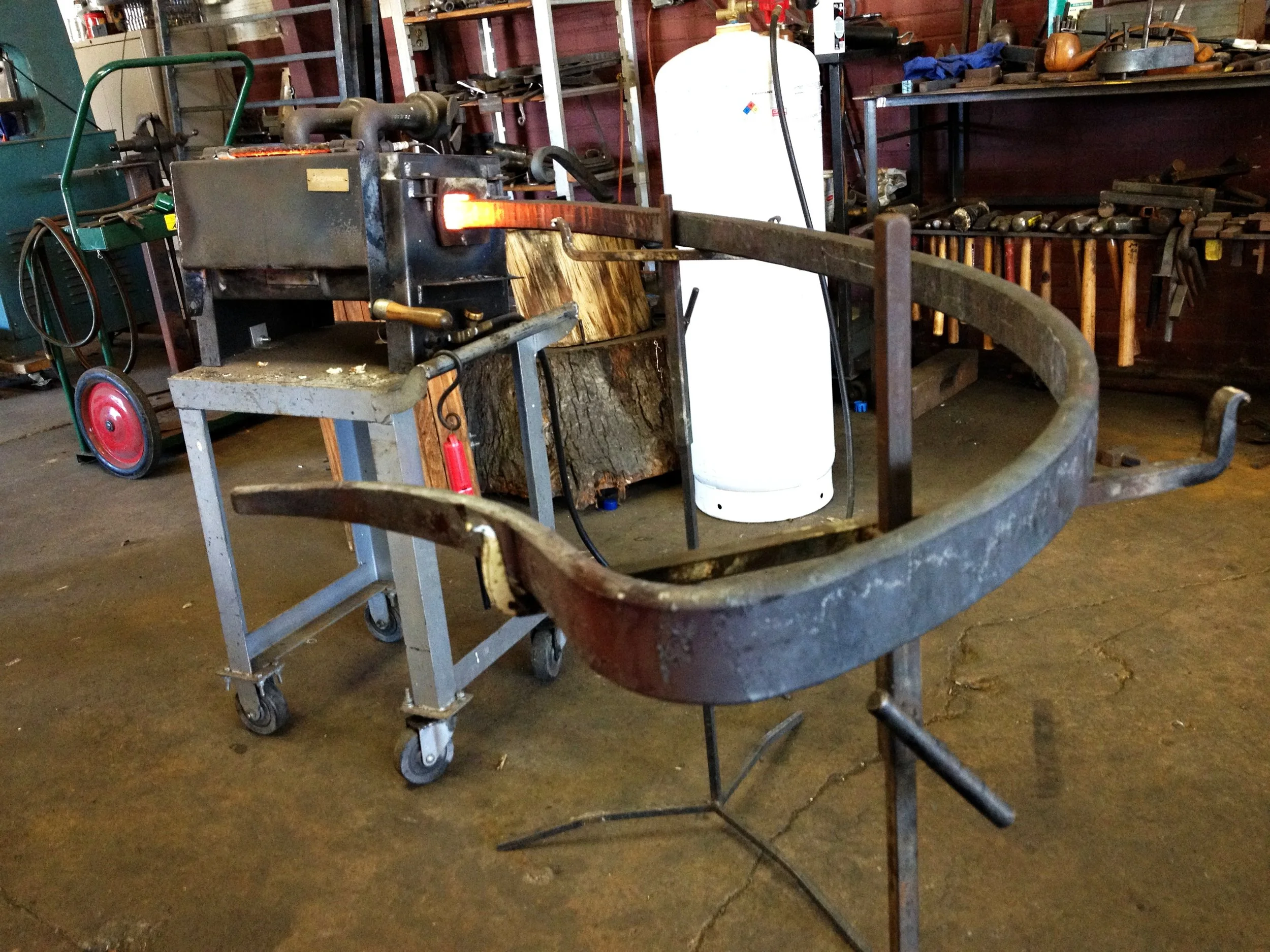 Custom Simple Porch Stair Hand Railing — Phoenix Handcraft