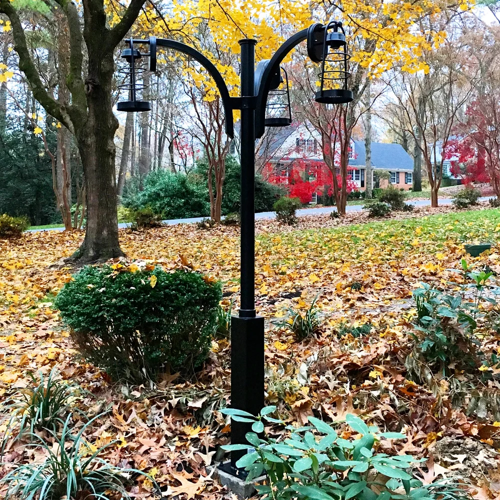 Custom Residential Lamp Post — Phoenix Handcraft