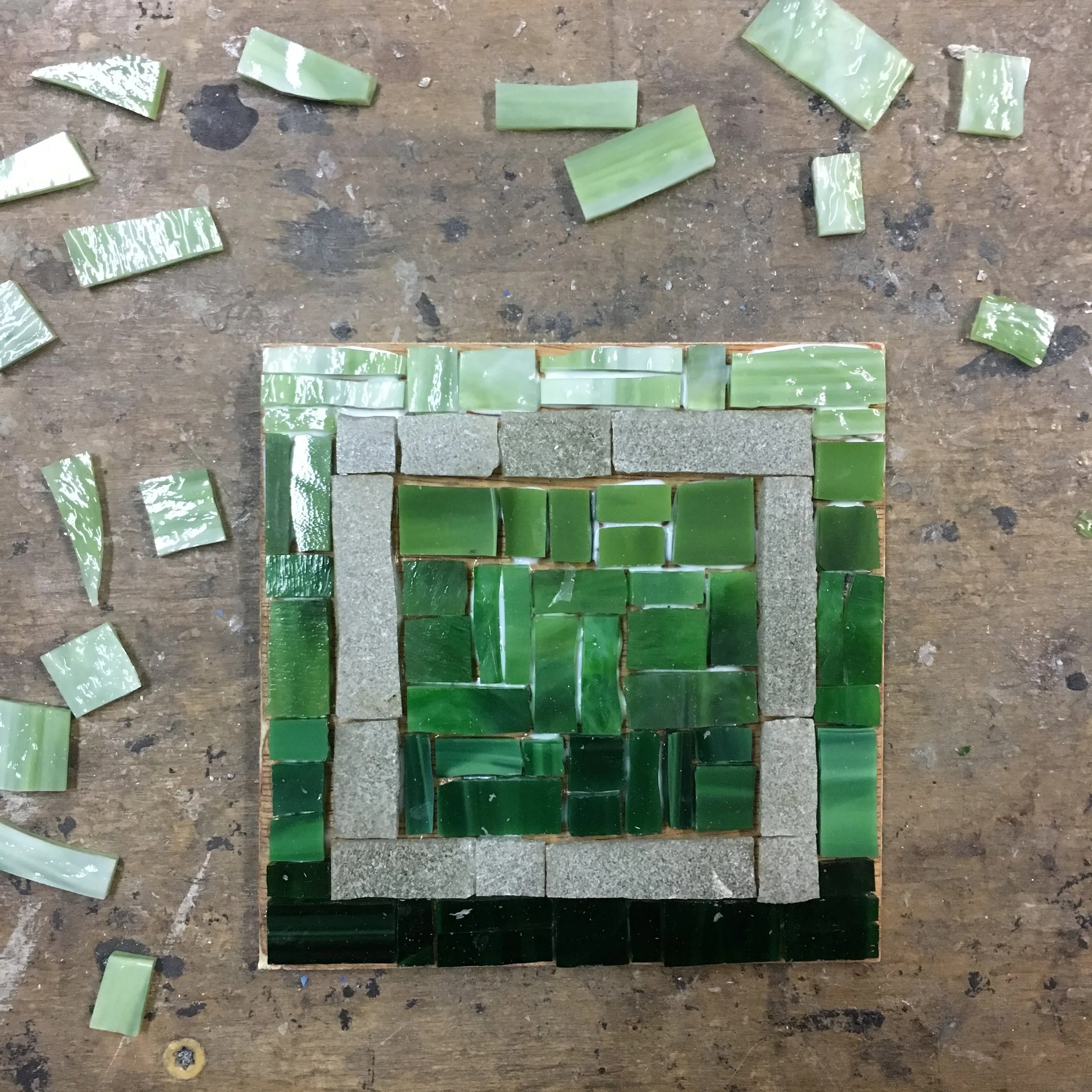 "Beautiful Earth" Mosaic Trivets — Phoenix Handcraft