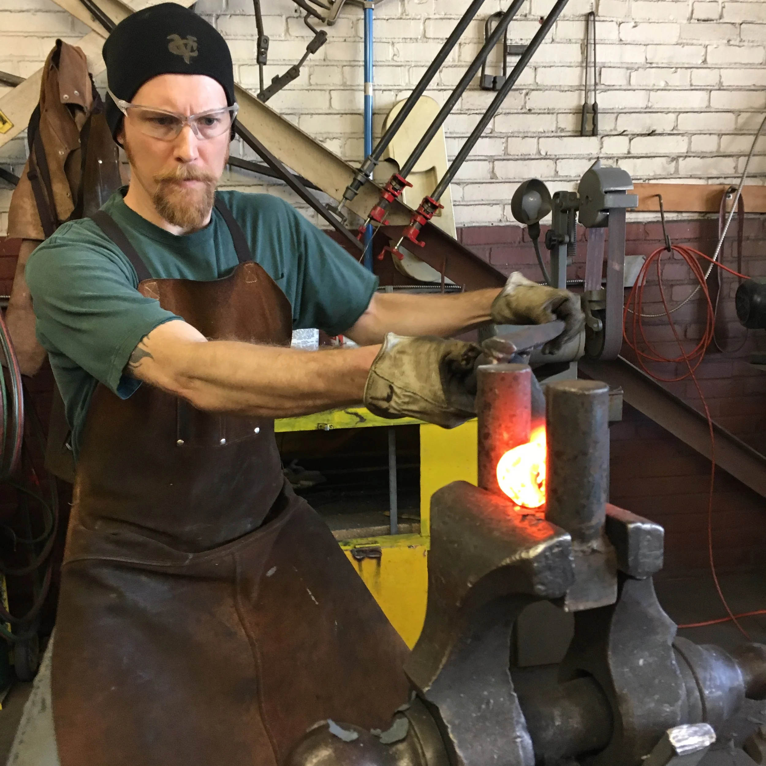 Custom forged steel and mosaic art — Phoenix Handcraft