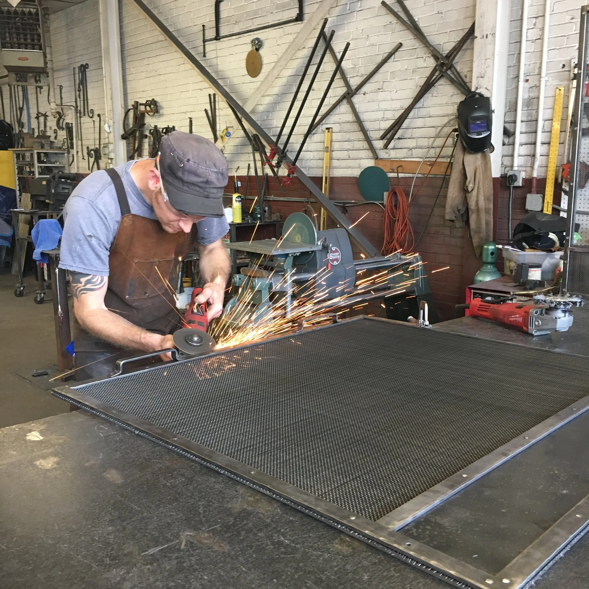 Custom Fireplace Screens in Two Styles — Phoenix Handcraft