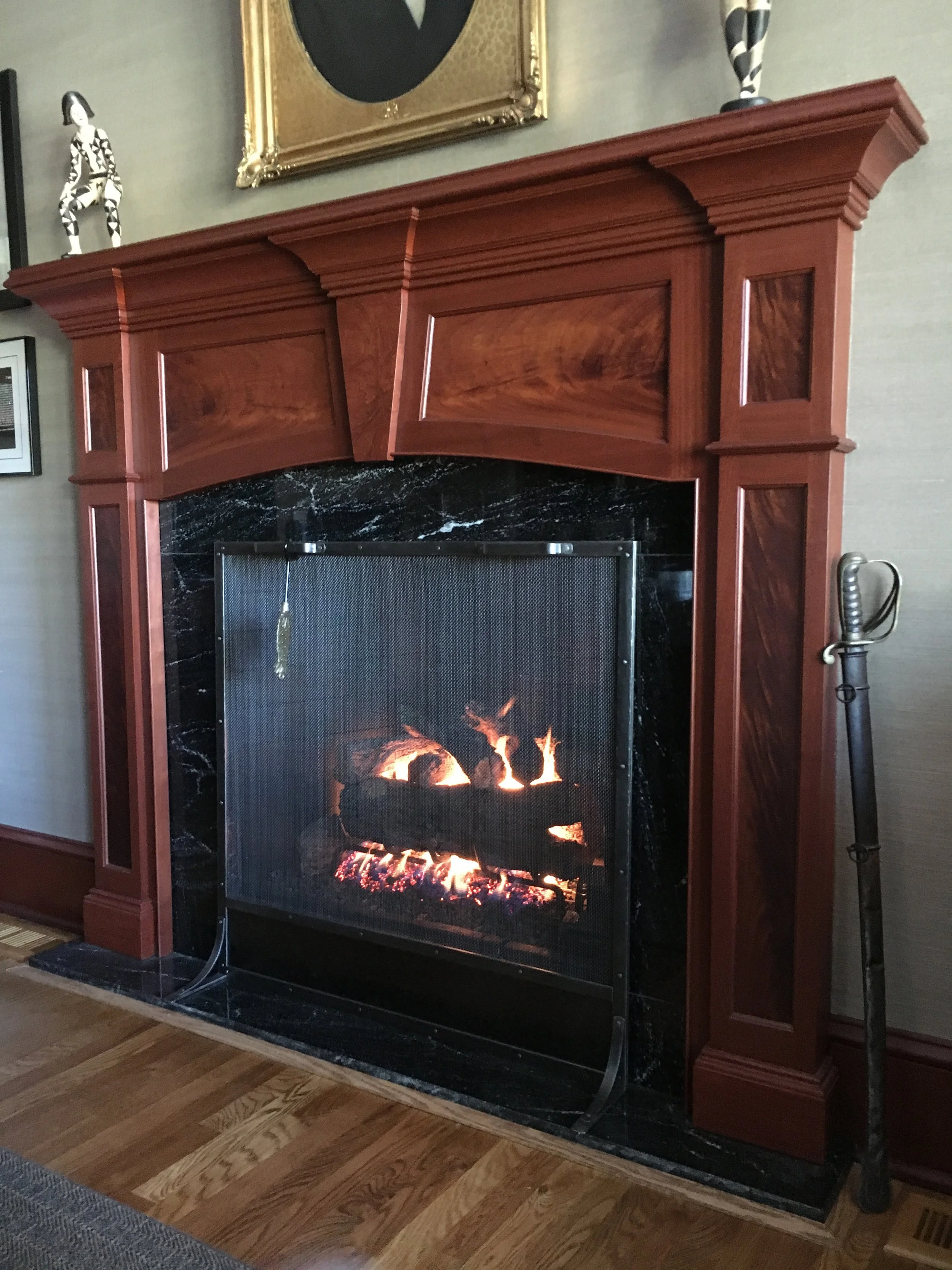 Custom Fireplace Screens in Two Styles — Phoenix Handcraft
