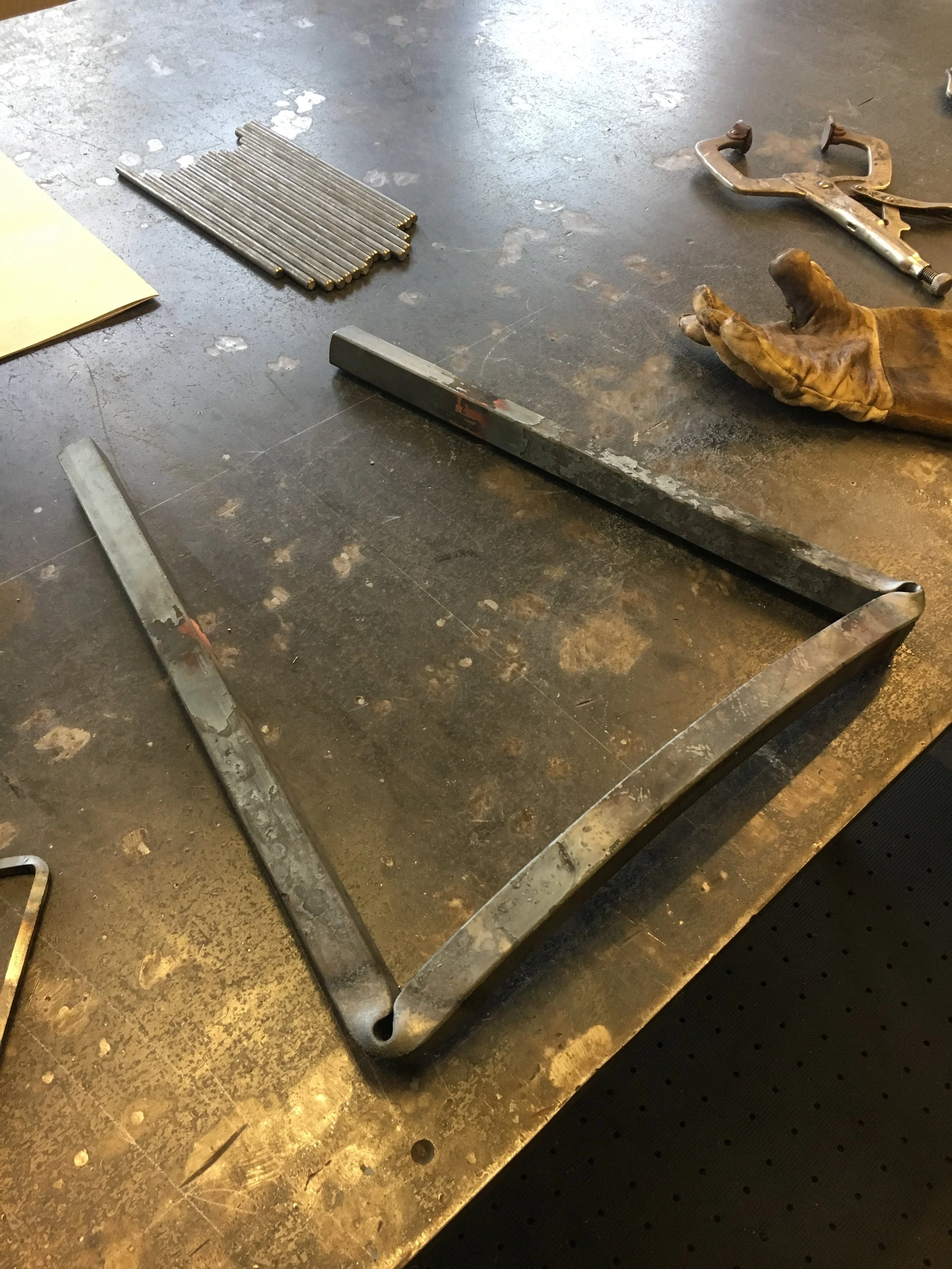 Hand Forged Custom Table and Bench Bases — Phoenix Handcraft