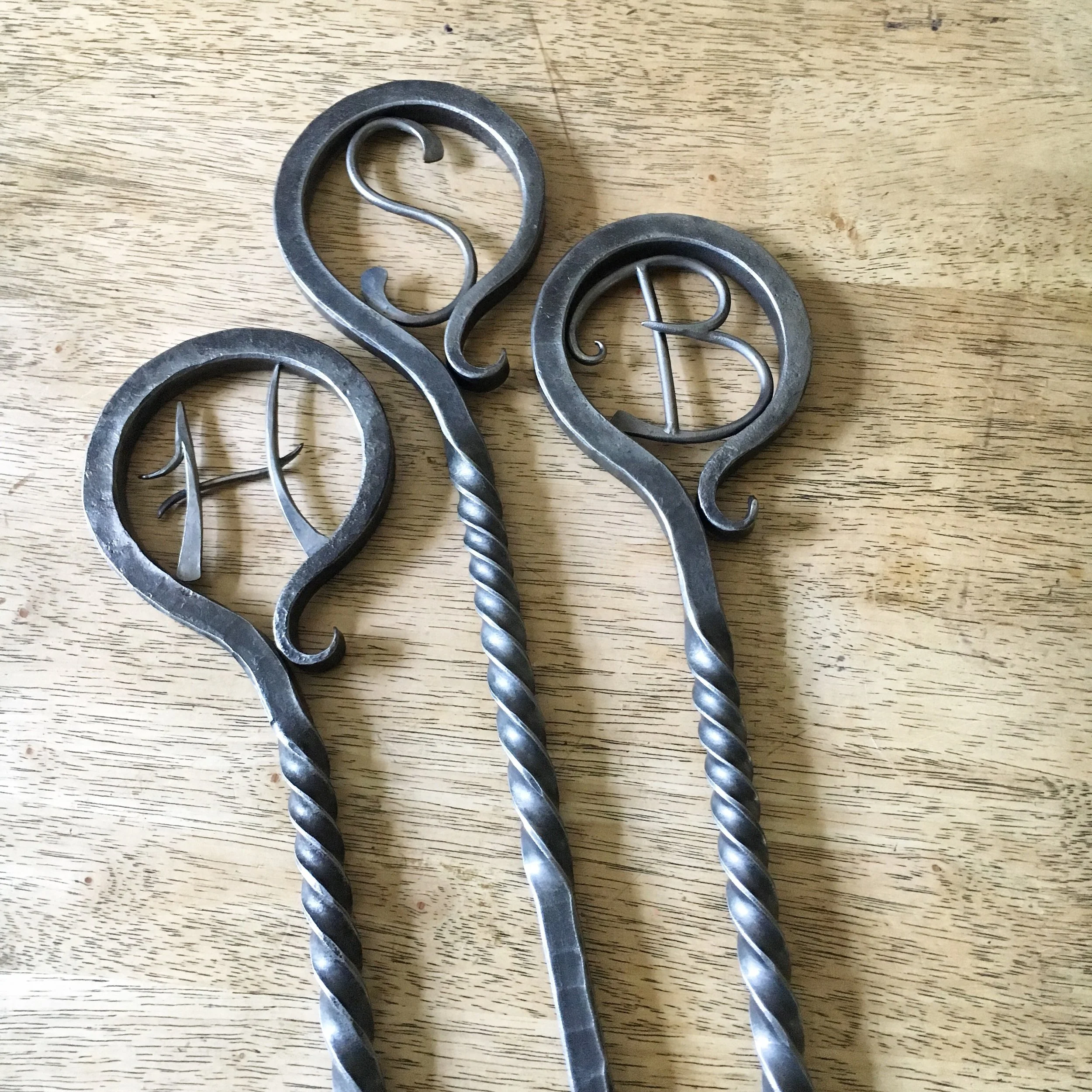 Custom Personalized Fireplace Tools — Phoenix Handcraft