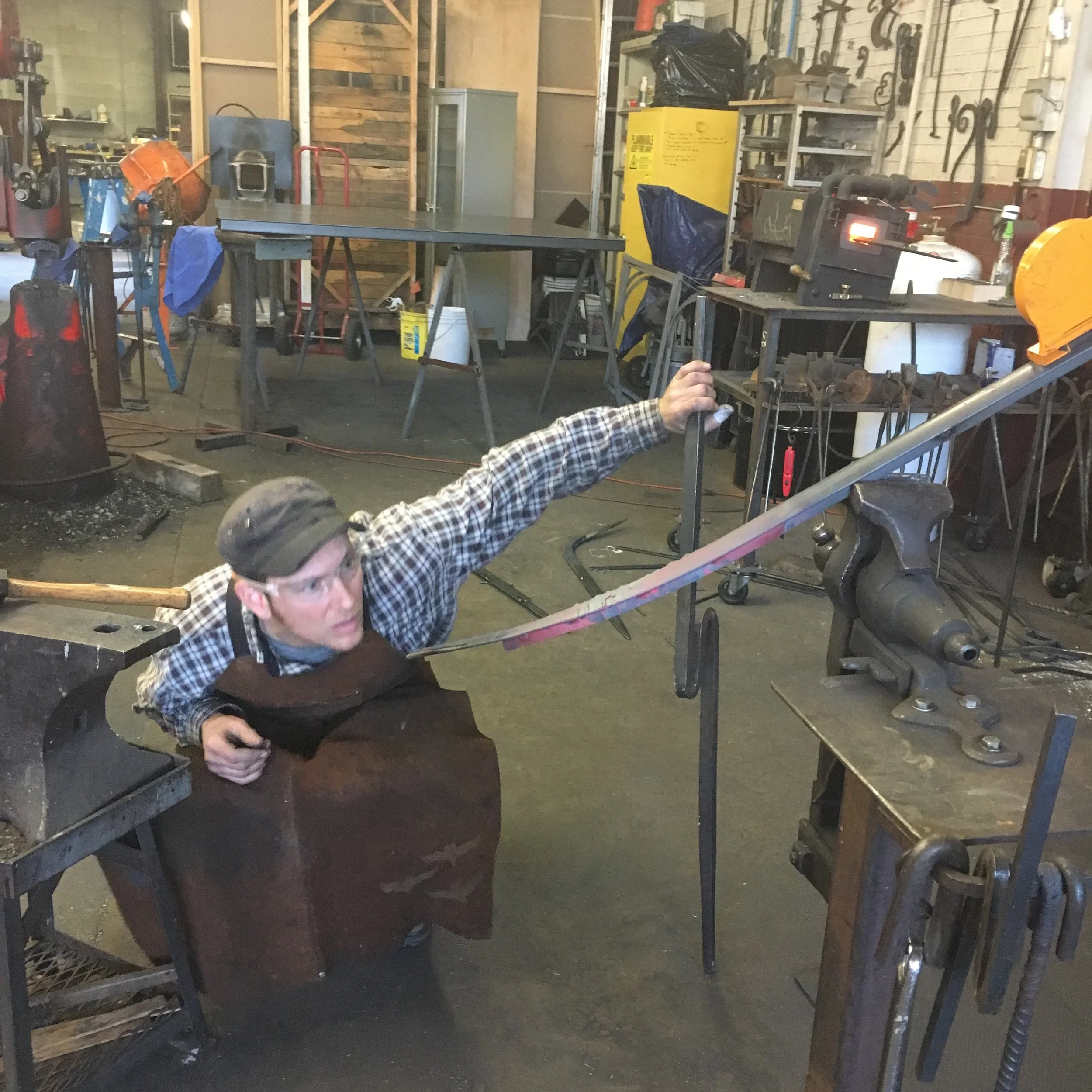 Two sets of custom exterior hand railings — Phoenix Handcraft