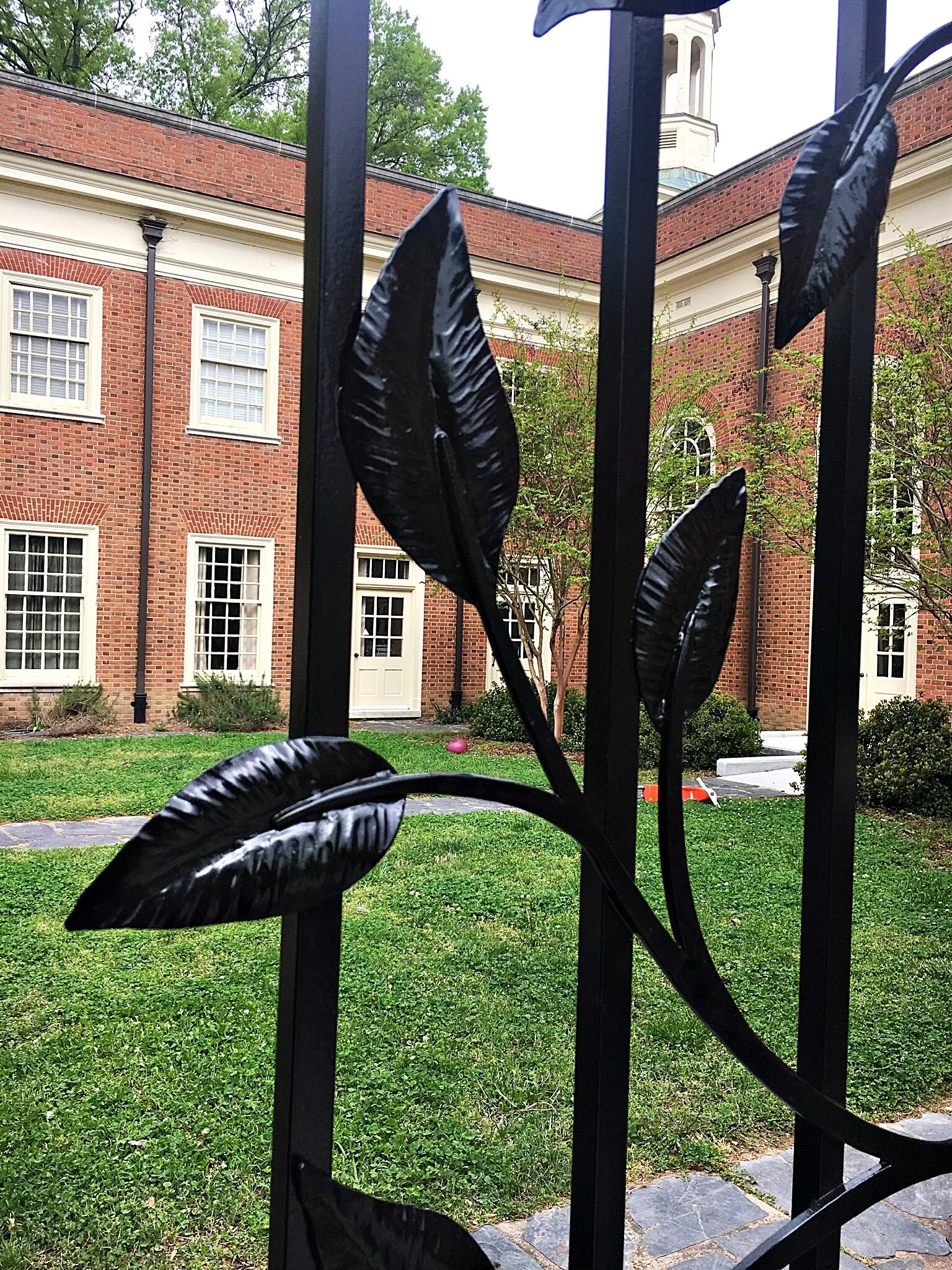 Custom Iron Tree Gate — Phoenix Handcraft