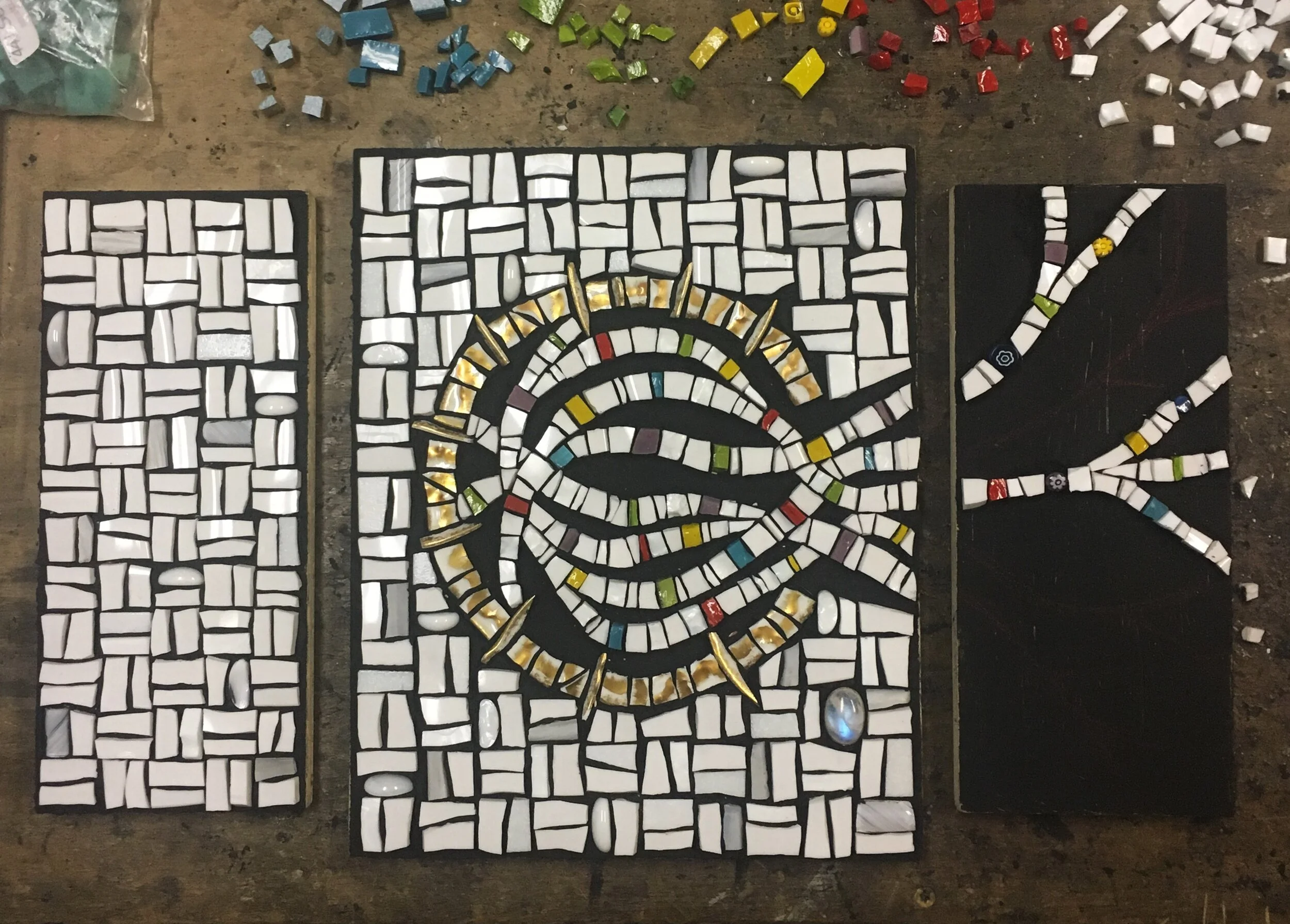 "Envisioning Change" mosaic art series — Phoenix Handcraft