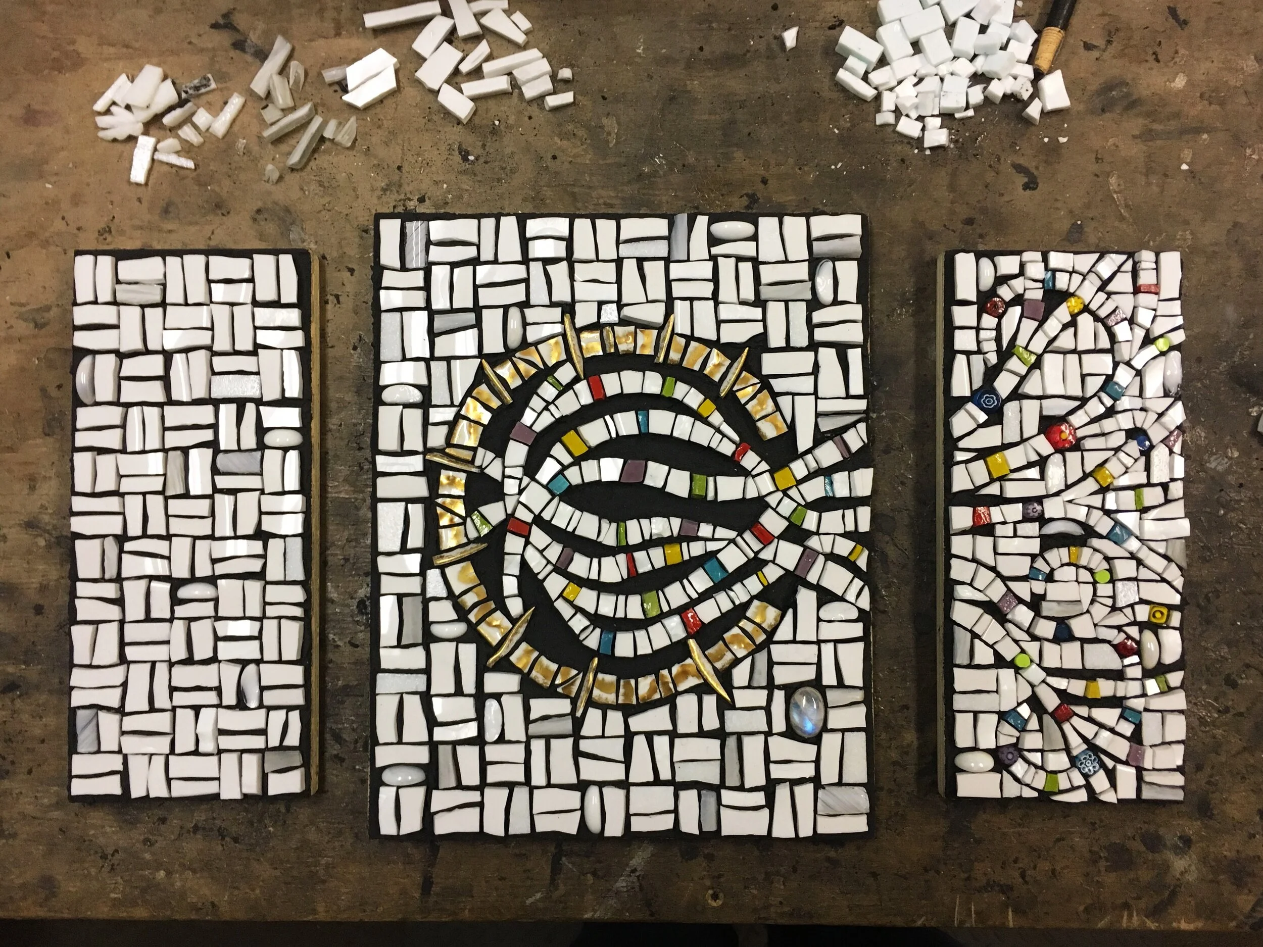 "Envisioning Change" mosaic art series — Phoenix Handcraft