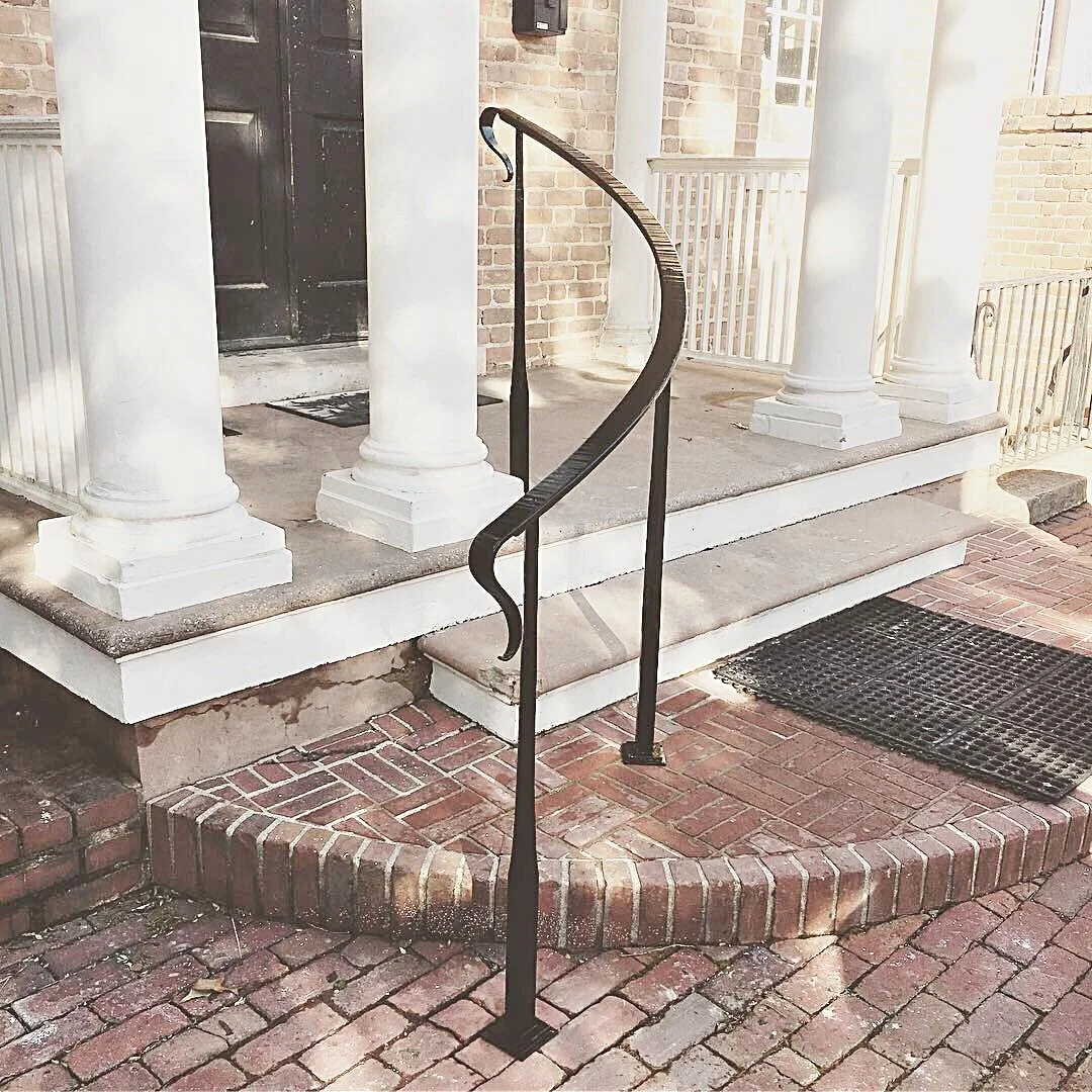 A few hand-forged custom railings — Phoenix Handcraft