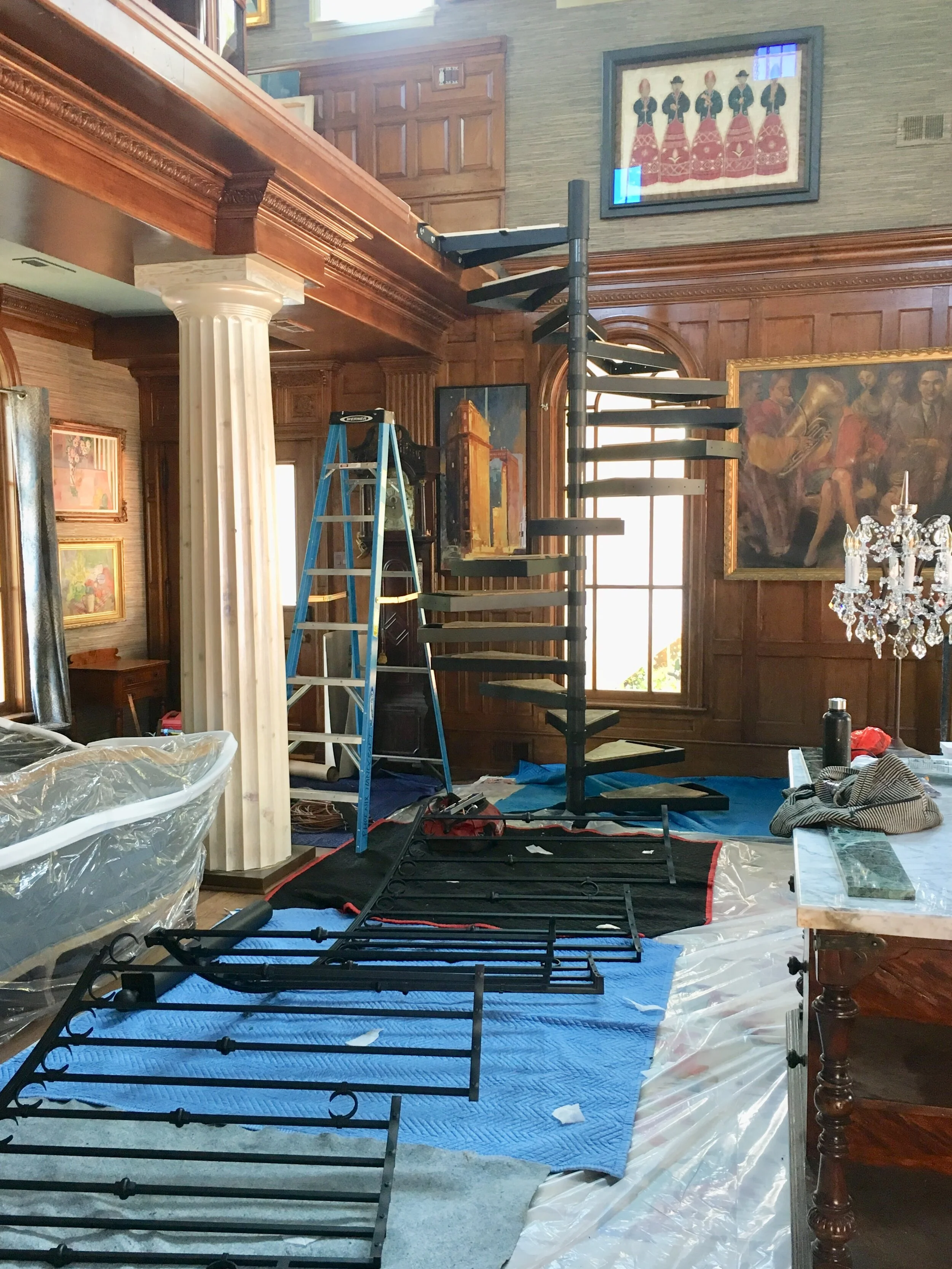 Custom Spiral Staircase — Phoenix Handcraft