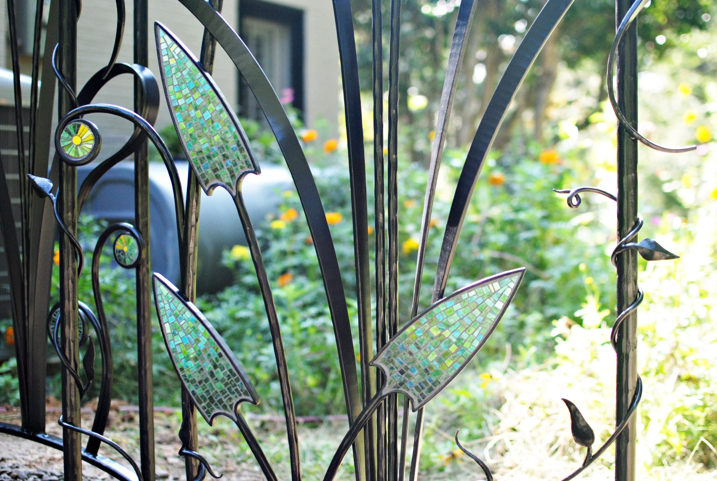 Mosaic river panels — Phoenix Handcraft