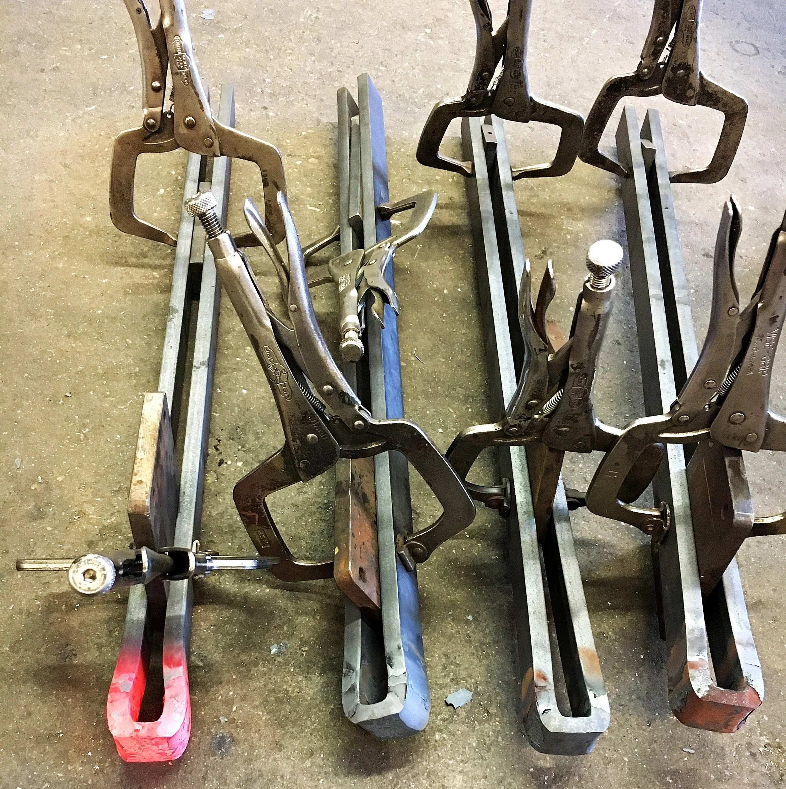 Custom Steel and Wood Dining Set — Phoenix Handcraft