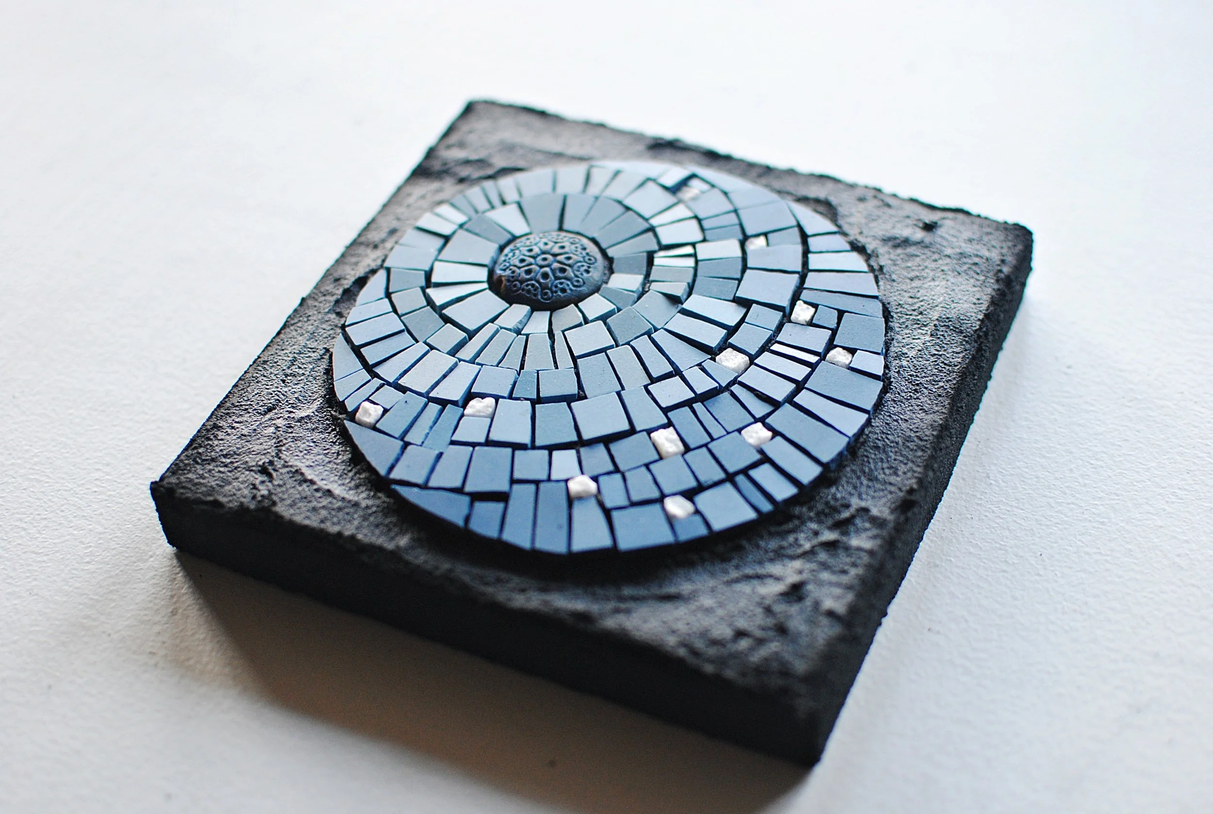 "New Moon" mosaic wall art — Phoenix Handcraft