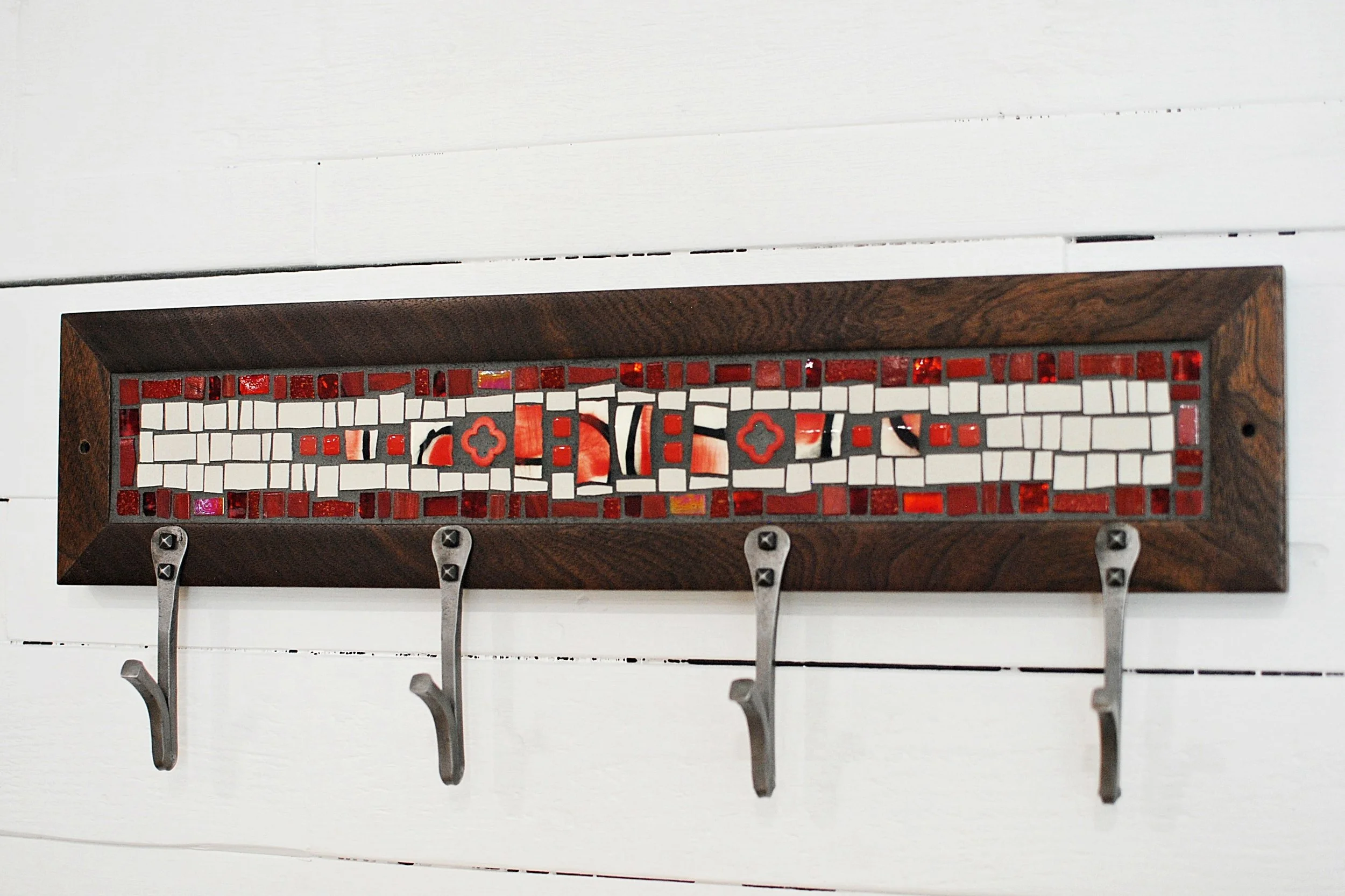 Mosaic Wall Mounted Coat Rack at Frank Duke blog