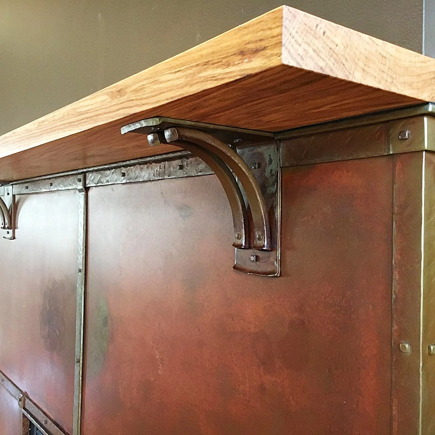 Custom Modern Fireplace Surround and Mantle — Phoenix Handcraft