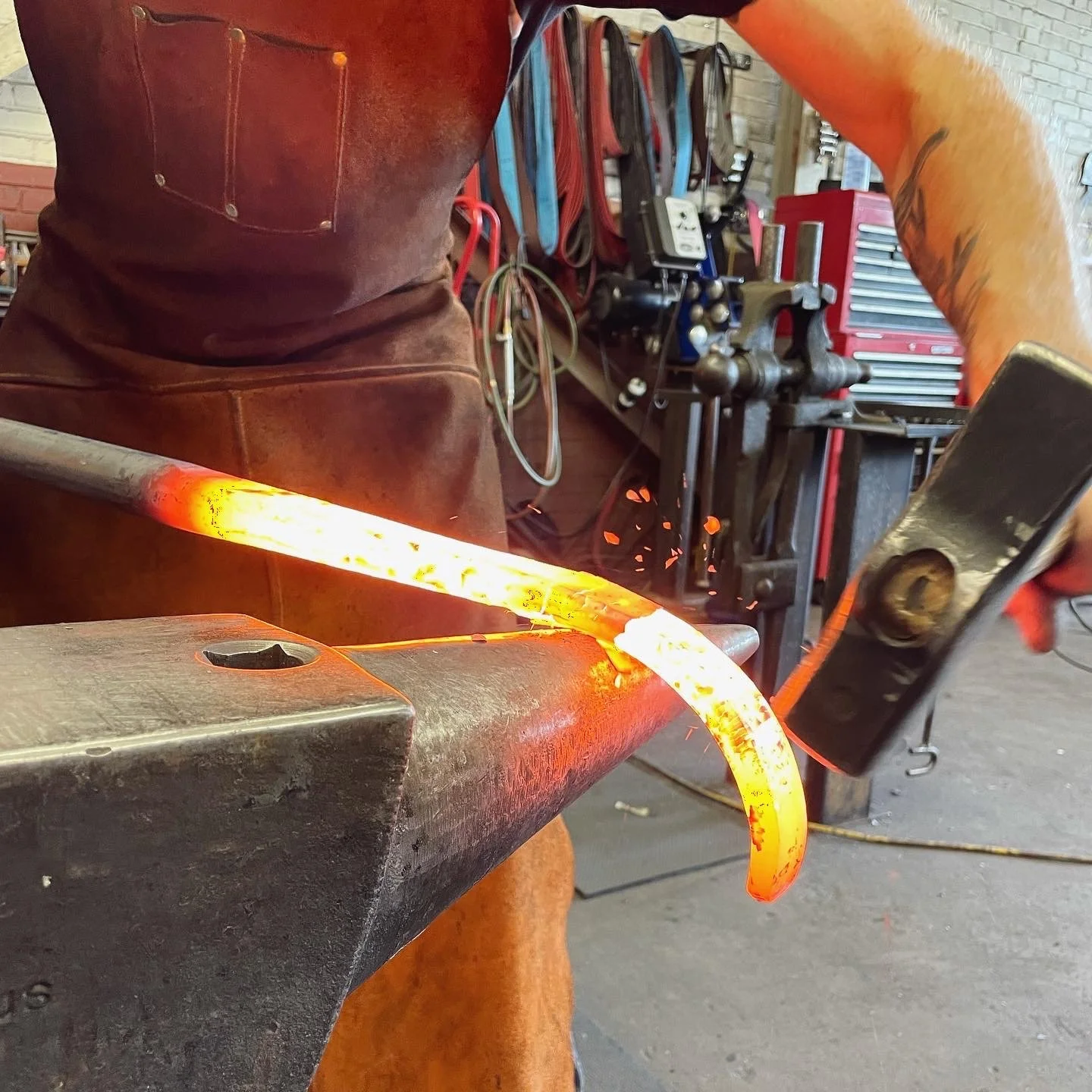 Custom Forged Hand Railing for Porch and Stairs — Phoenix Handcraft