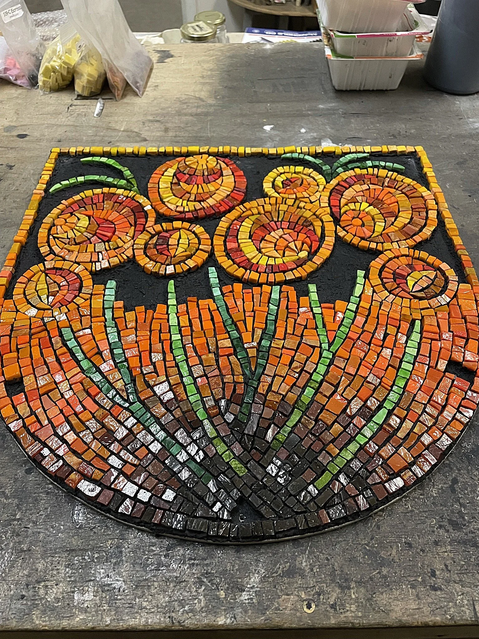 Floral Garden Mosaic — Phoenix Handcraft