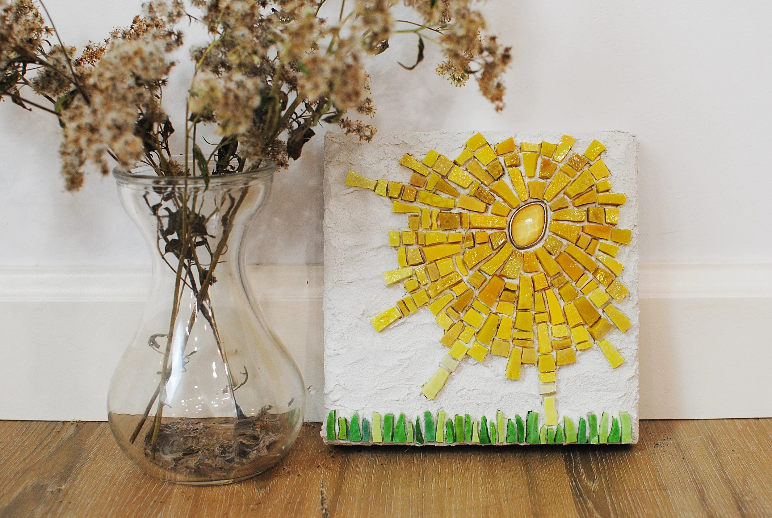 "Sunny Day" mosaic wall art — Phoenix Handcraft
